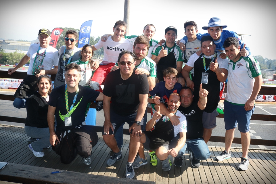 Alonso Ortega feliz por su primera experiencia en el karting ...