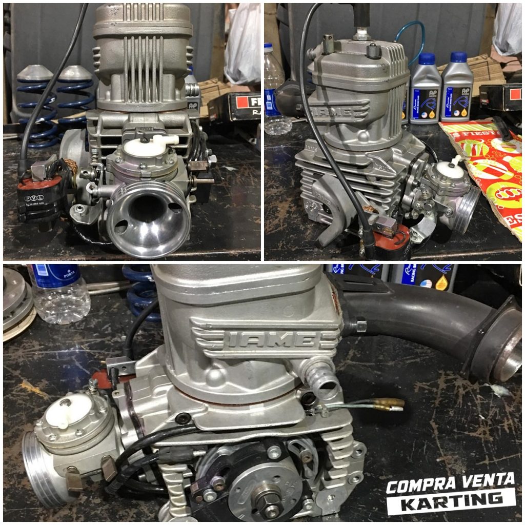 Motor IAME 125cc MY10 segunda medida, con carburador y equipo de agua ...